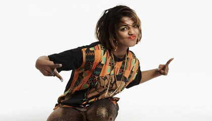 M.I.A STAGES RIOT