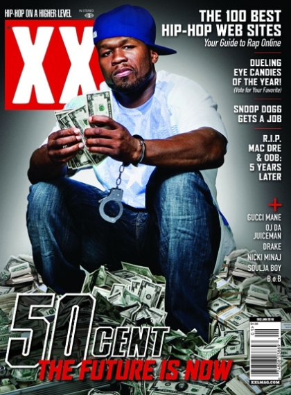 50 Cent Covers XXL Nov./Dec. Issue