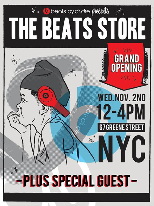 Beats By Dre Store Opens In NYC