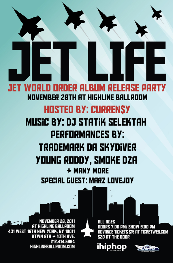 Photos: Jet World Order Album Release Party w/ Curren$y, Wiz Khalifa ...